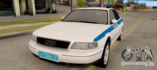 Audi A8 Russian Police для GTA San Andreas