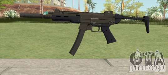 Hawk And Little SMG (Two Upgrades V9) GTA V для GTA San Andreas