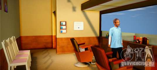 Barber Shop and Tattoos Shop Interior Retexture для GTA San Andreas