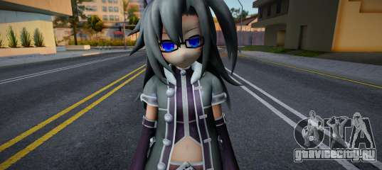 Zerofy (Nepsona) Custom Neptunia Skin для GTA San Andreas