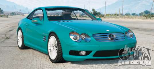 Mercedes-Benz SL 55 AMG (R230) 2002〡add-on v1.1 для GTA 5